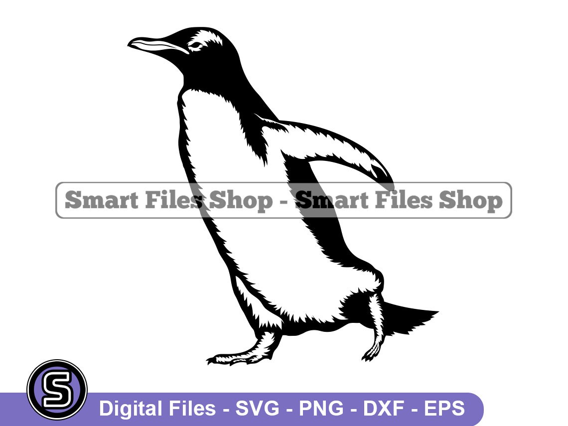 Gentoo Penguin SVG Penguin Svg Penguin Dxf Penguin Png - Etsy
