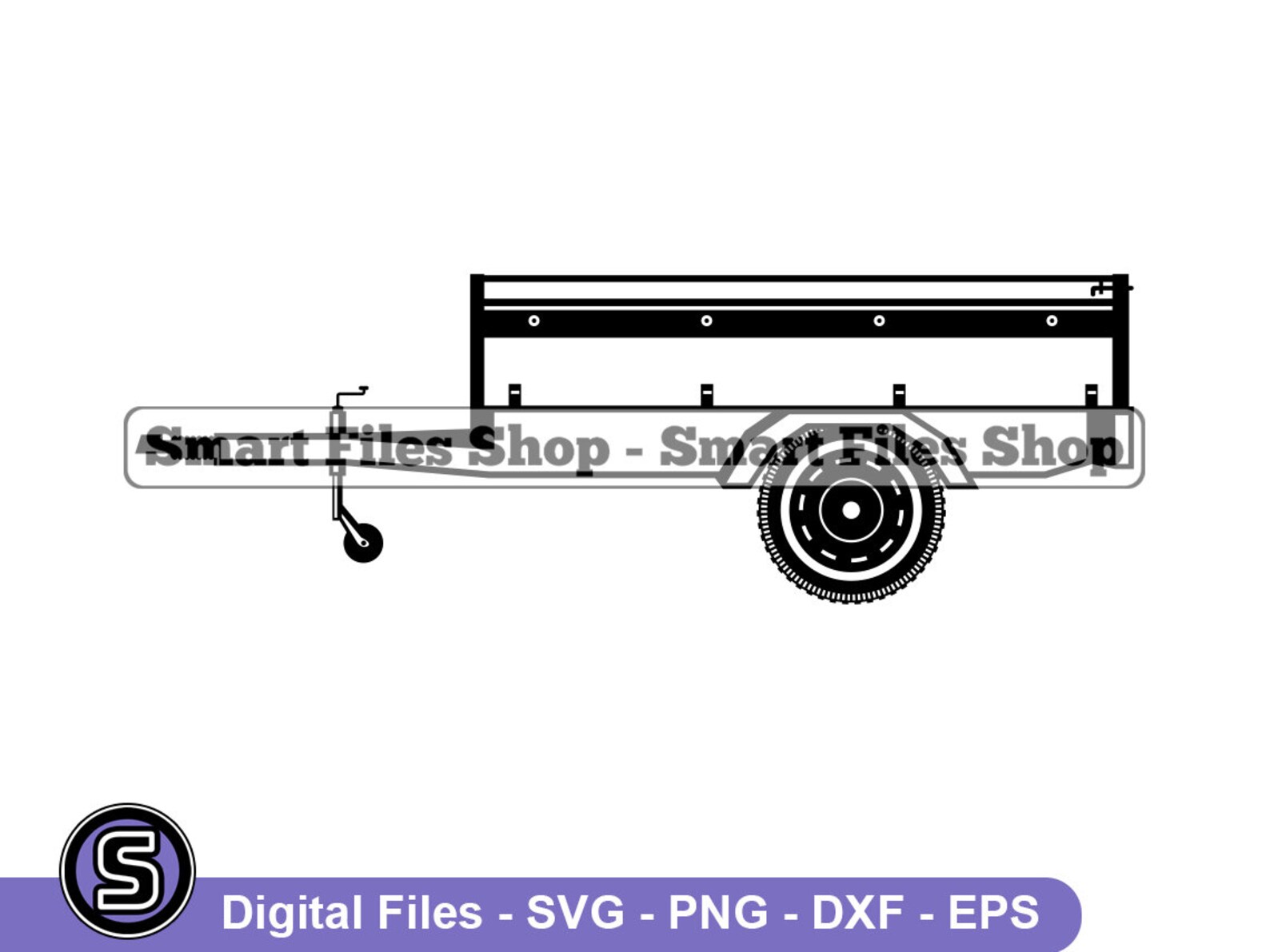 Small Trailer SVG Small Trailer Dxf Small Trailer Png Small - Etsy