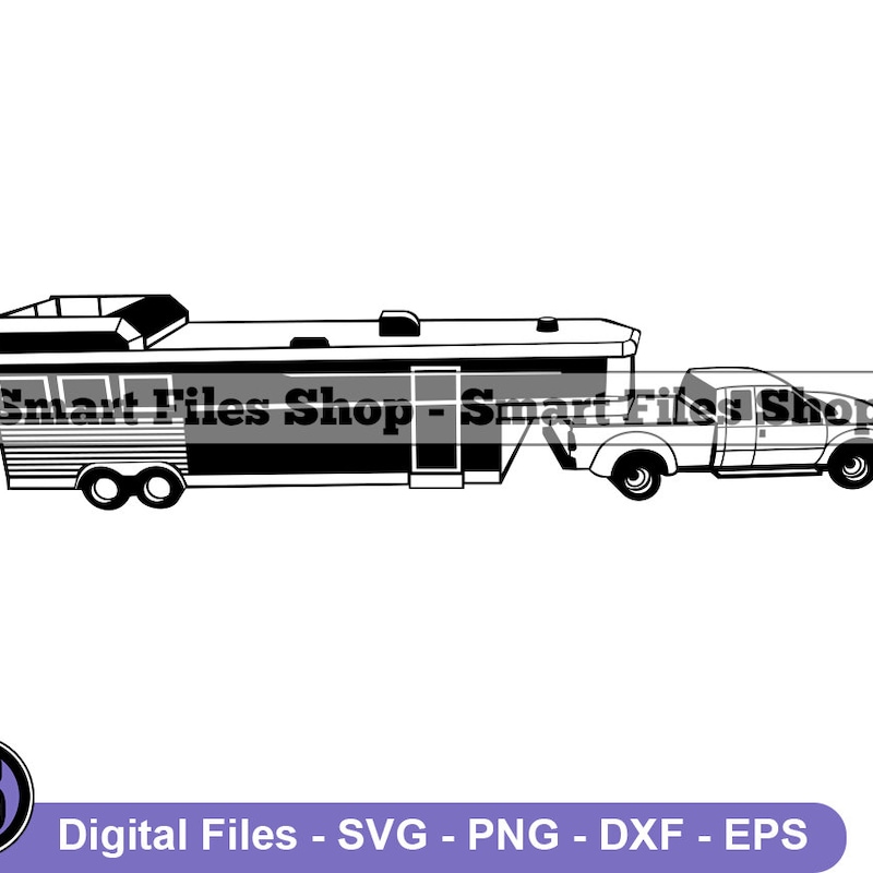 Livestock Trailer Svg - Etsy