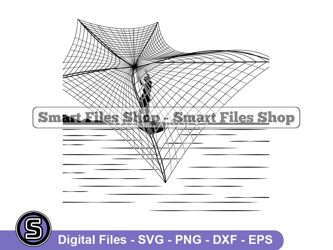 Fisherman Net #2 Svg, Fisherman Svg, Fishing Net Svg, Catching Fish Svg ...