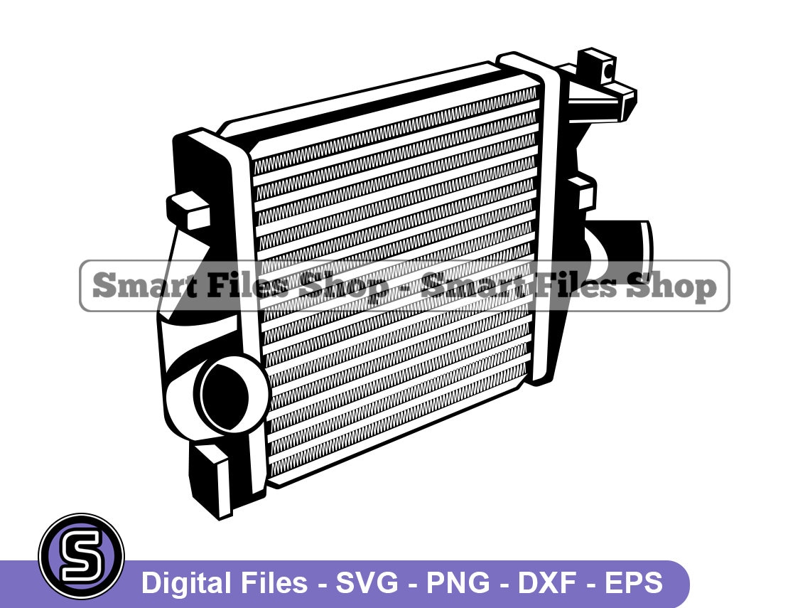 Car Radiator Svg Car Mechanic Svg Car Svg Car Radiator Dxf | Etsy