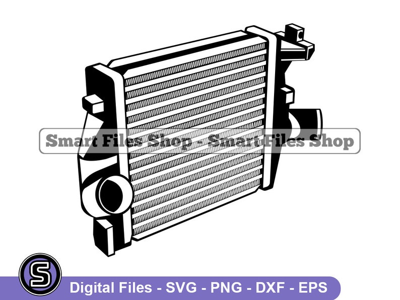 Car Radiator Svg Car Mechanic Svg Car Svg Car Radiator Dxf | Etsy