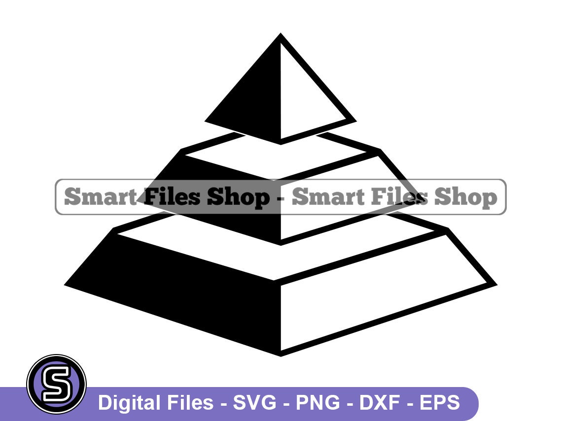 3d Pyramid Vector