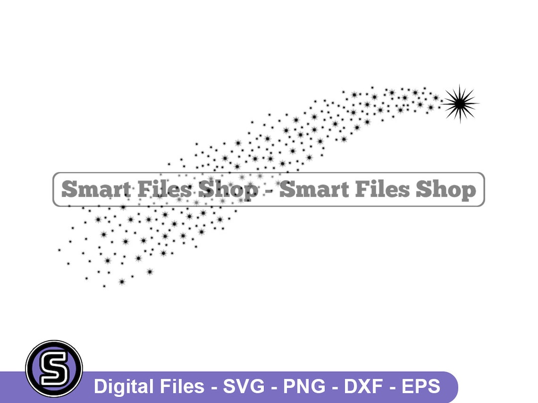 Stars Svg, Star Dust Svg, Shooting Stars Svg, Stars Dxf, Stars Png ...