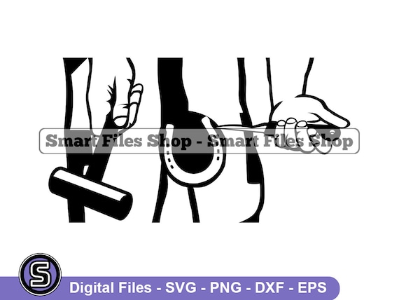 Farrier 2 Svg Farrier Svg Horse Svg Equine Svg Horse | Etsy