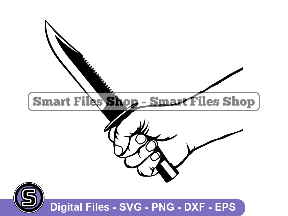 Hunting Knife Svg Hunter Svg Hunting Svg Hunting Knife Dxf | Etsy