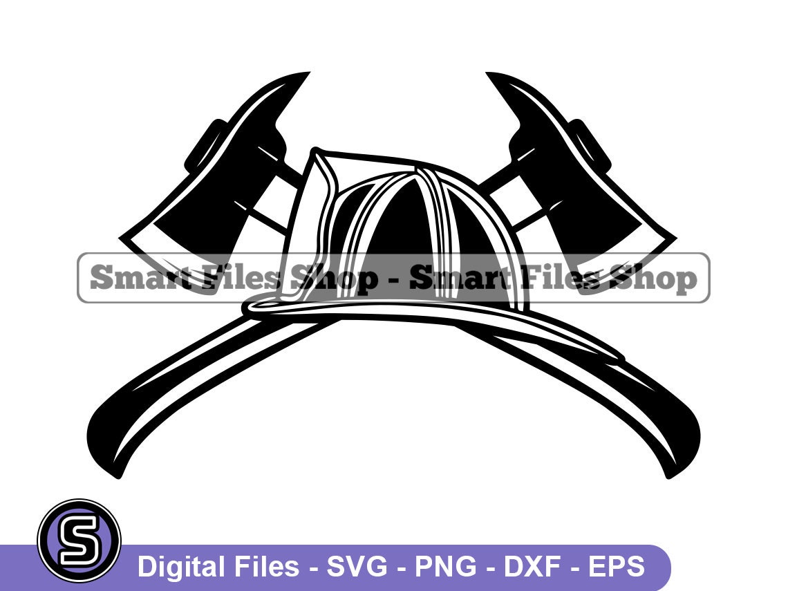 Firefighter Logo 3 Svg Firefighter Svg Fireman Svg - Etsy