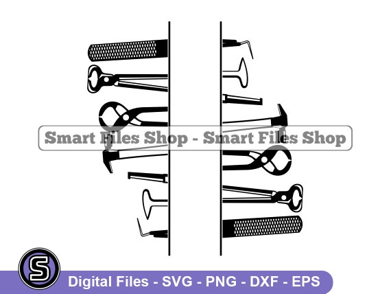 Farrier Split Monogram Logo 2 Svg Farrier Svg Horse Svg - Etsy India