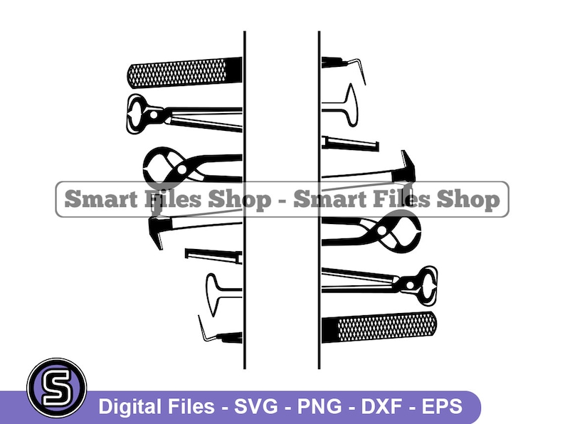 Farrier Split Monogram Logo 2 Svg Farrier Svg Horse Svg - Etsy New Zealand