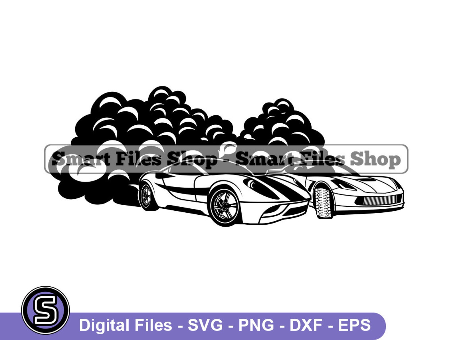 Drifting Cars Svg, Drifting Svg, Street Racing Svg, Drifting Dxf ...