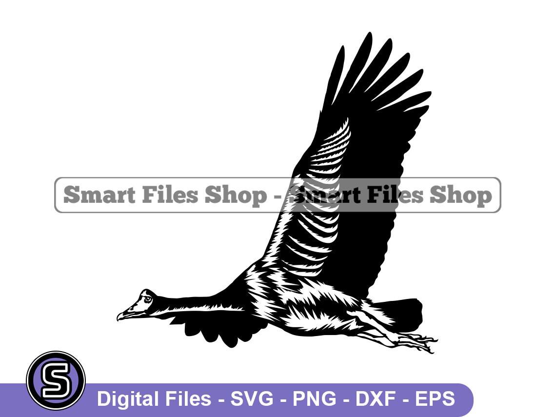 Magpie Goose 2 Svg Goose Svg Hunting Svg Goose Dxf Goose - Etsy