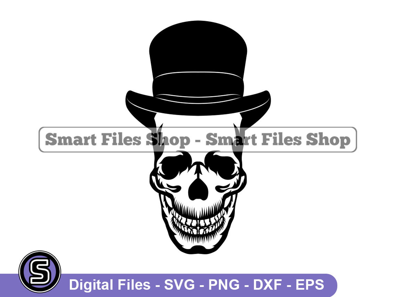 Hat Skull SVG Skull SVG Skull Logo Svg Skull Dxf Skull | Etsy