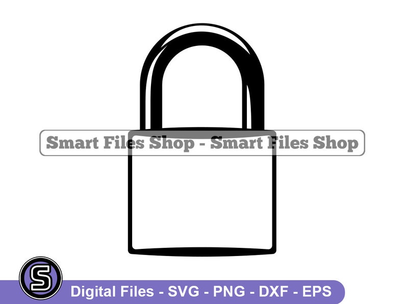 Closed Lock Svg, Lock Svg, Padlock Svg, Security Svg, Lock Dxf, Lock ...