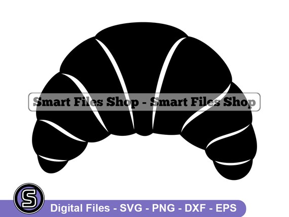 Croissant 2 Svg Croissant Svg Pastry Svg Bakery Svg - Etsy