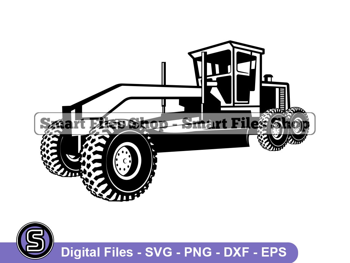 Motor Grader Operator Svg, Motor Grader Operator Dxf, Motor Grader ...