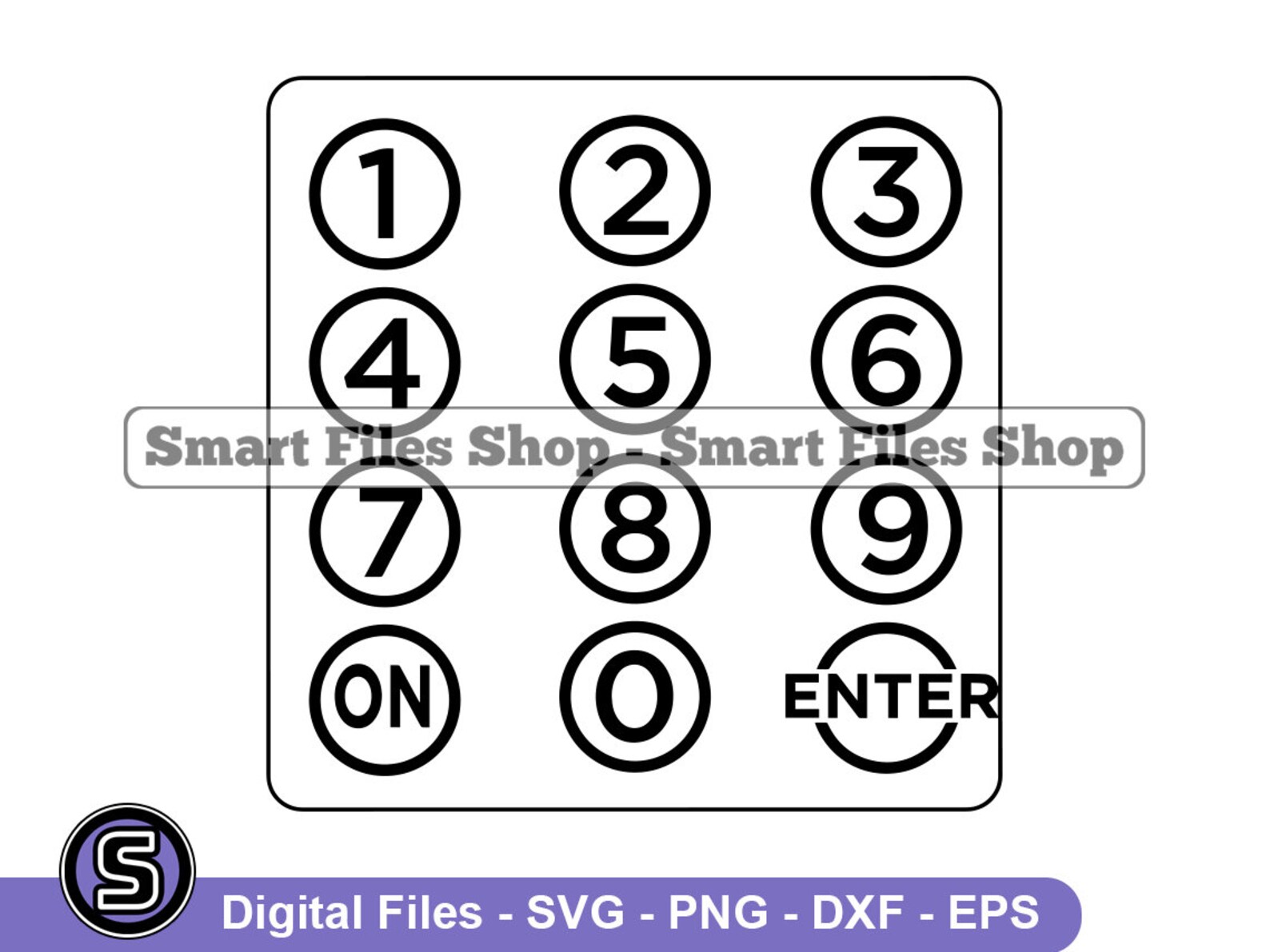Lock Keypad Outline Svg, Lock Keypad Svg, Dial Pad Svg, Numbers Svg ...