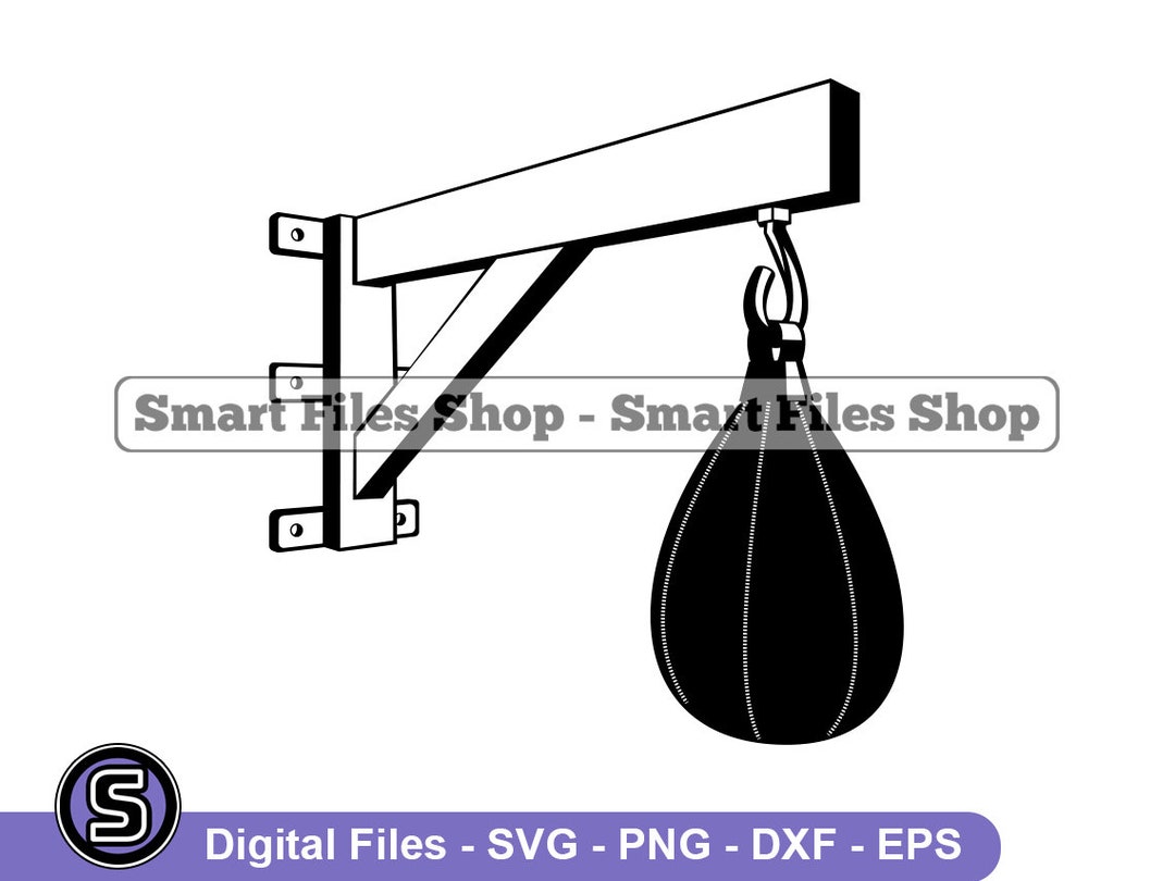Boxing Punching Bag Svg, Boxing Svg, Punching Bag Svg, Boxing Dxf ...