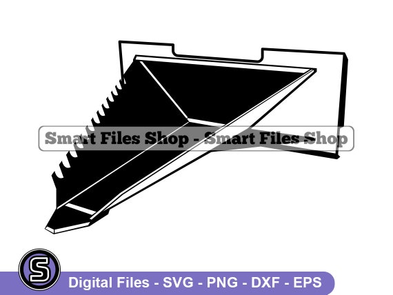 Stump Bucket Svg Tractor Parts Svg Tractor Svg Tractor Dxf | Etsy