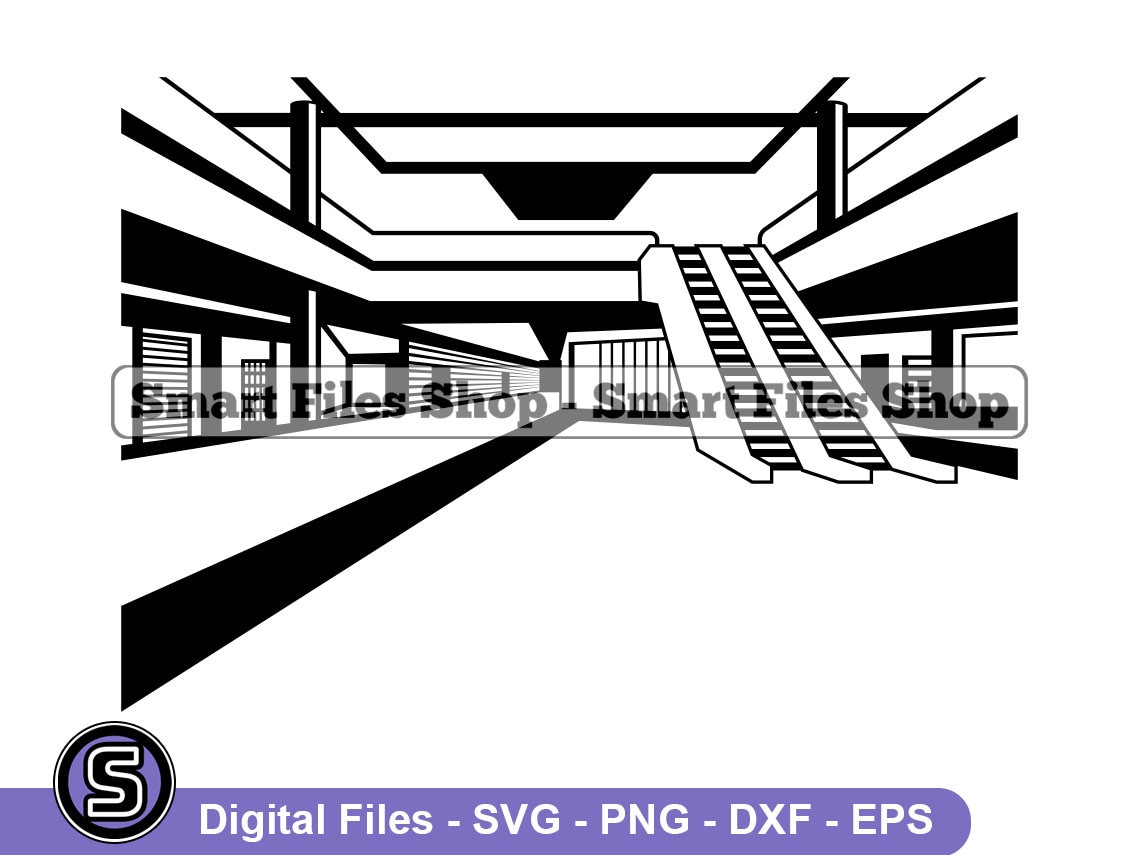 Shopping Mall SVG Shopping Mall Dxf Shopping Mall Png | Etsy