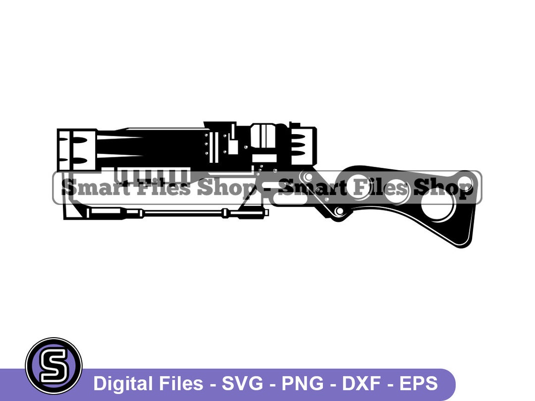 Lazer Gun Svg, Lazer Weapon Svg, Lazer Svg, Lazer Gun Dxf, Lazer Gun ...