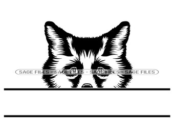 Peeking Fox Svg - Etsy