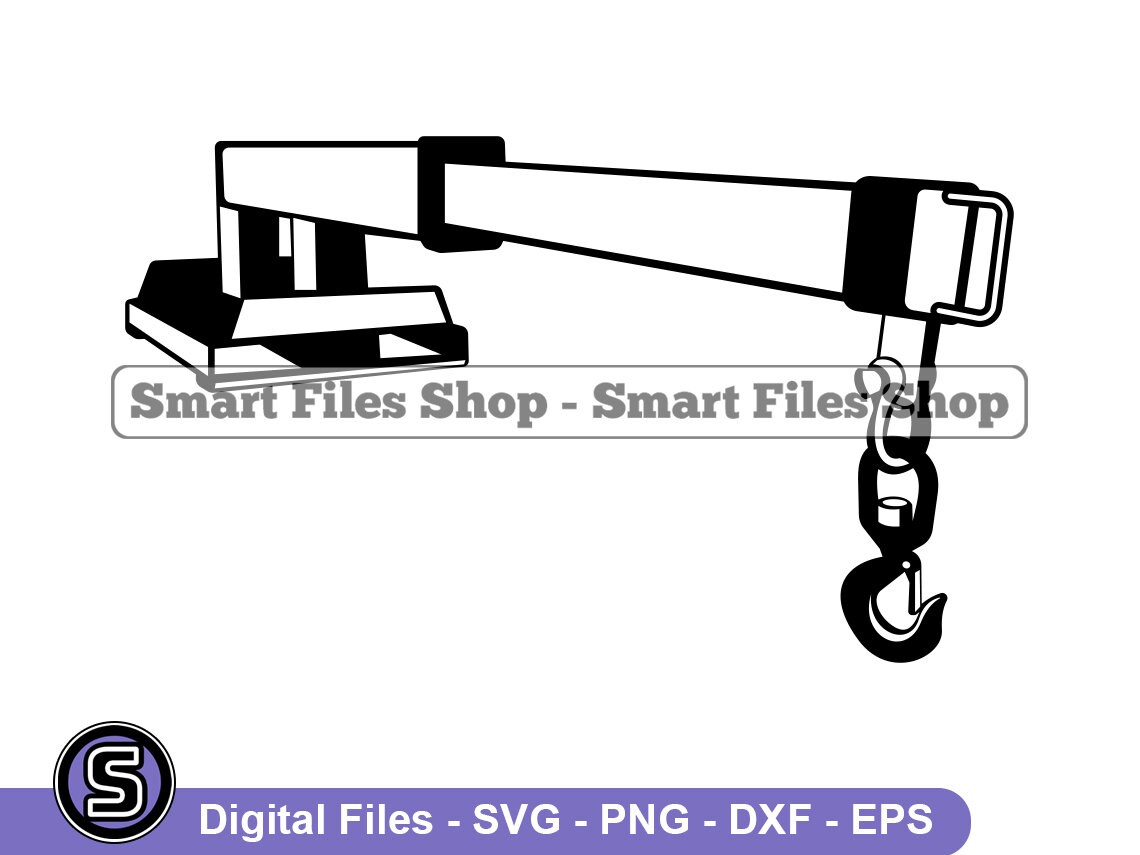 Forklift Mobile Crane Svg Crane Svg Forklift Svg Crane Dxf | Etsy