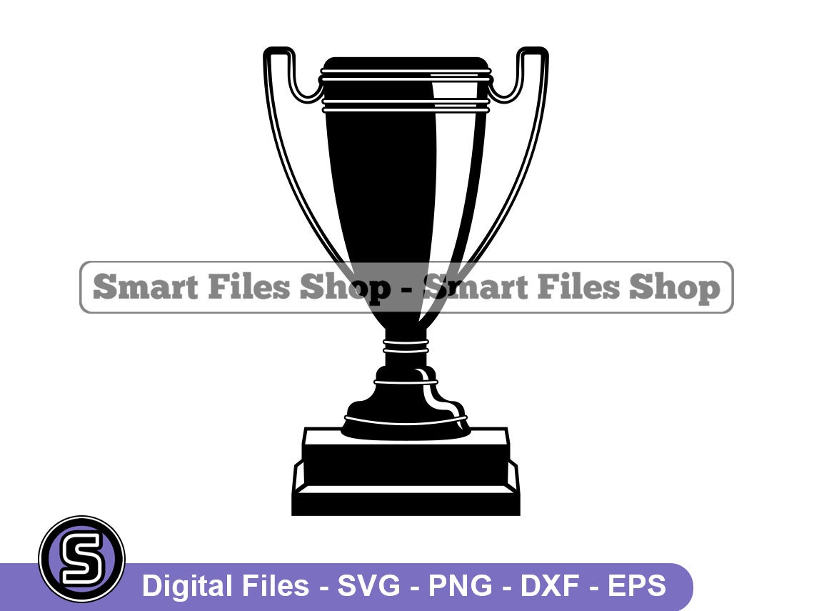 Trophy Svg Prize Svg Winner Svg Trophy Dxf Trophy Png - Etsy