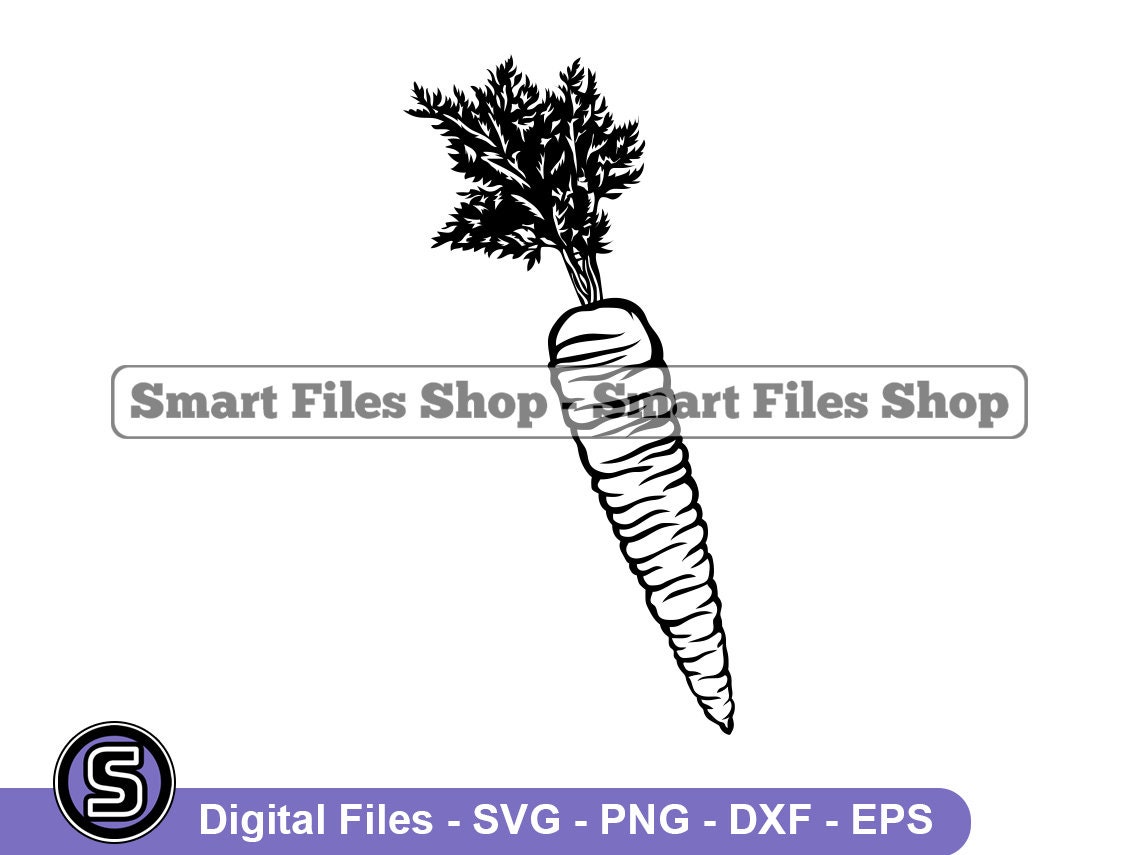 Zanahoria SVG verduras svg zanahoria dxf zanahoria png - Etsy México