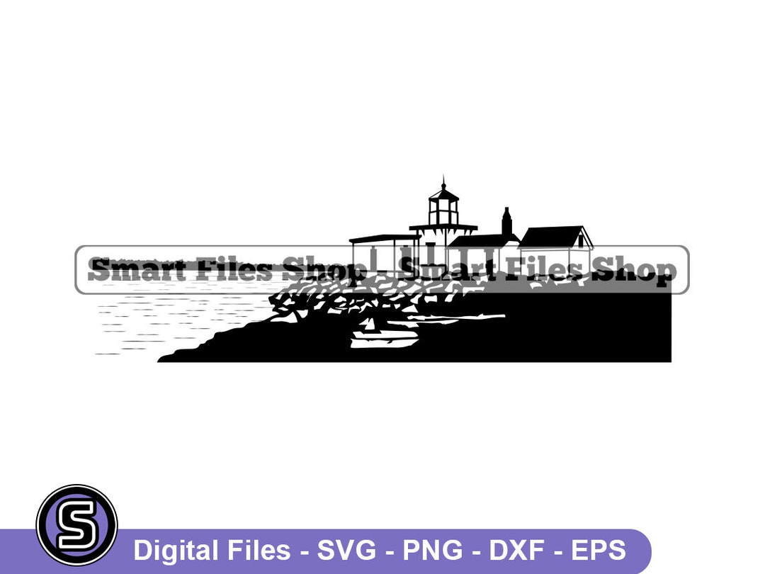 Lighthouse 6 SVG, Lighthouse Svg, Nautical Svg, Lighthouse Dxf ...