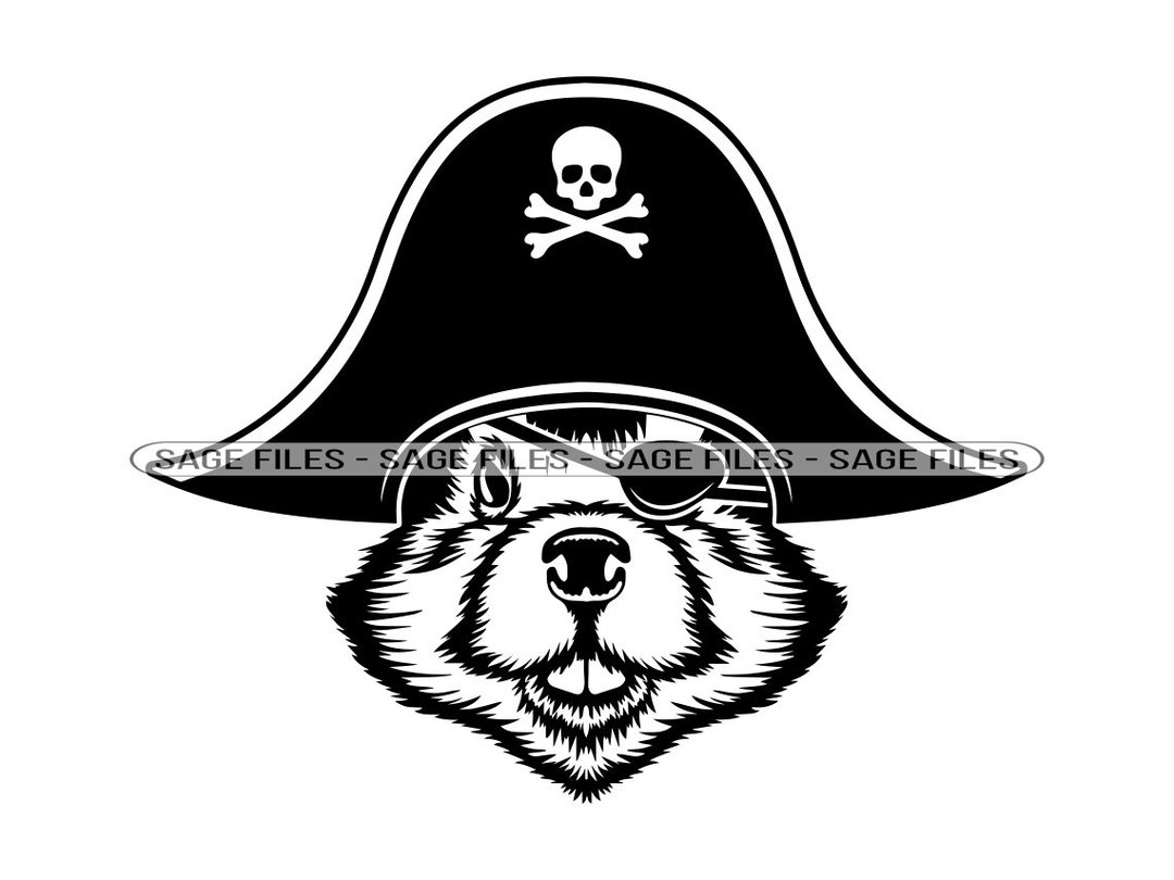Beaver Pirate Svg, Beaver Svg, Pirate Svg, Pirate Mascot Svg, Beaver ...