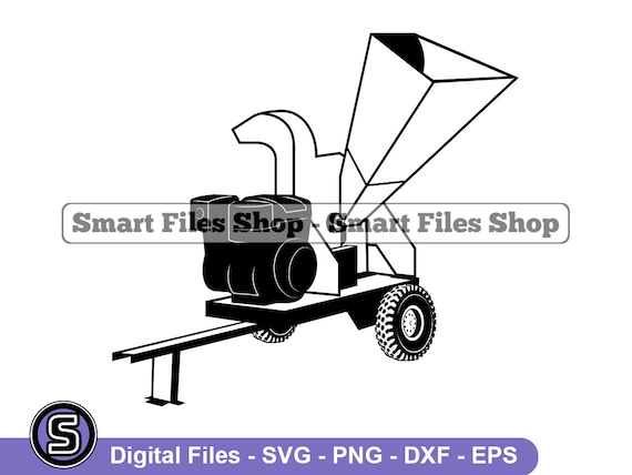 Wood Chipper SVG Wood Chipper Dxf Wood Chipper Png Wood - Etsy Hong Kong