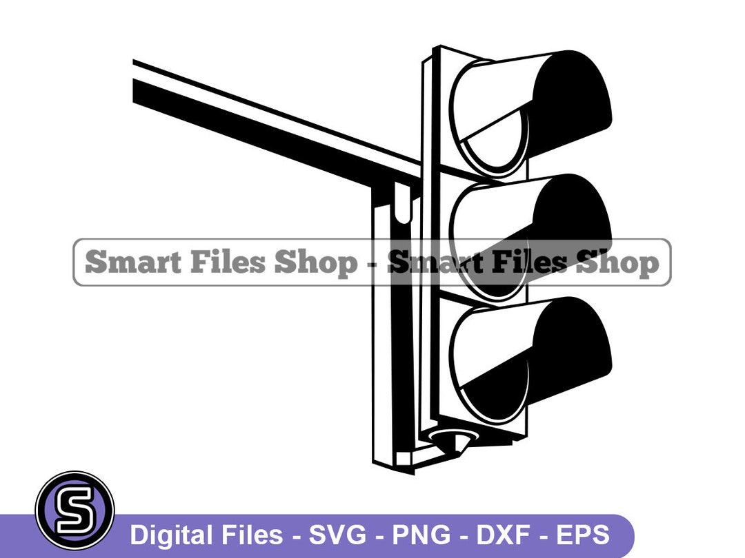 Traffic Light #3 Svg, Traffic Light Svg, Traffic Svg, Traffic Light Dxf ...