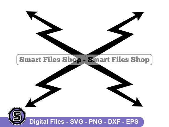 Lightning Bolt Logo 2 Svg Lightning Svg Thunder Svg - Etsy