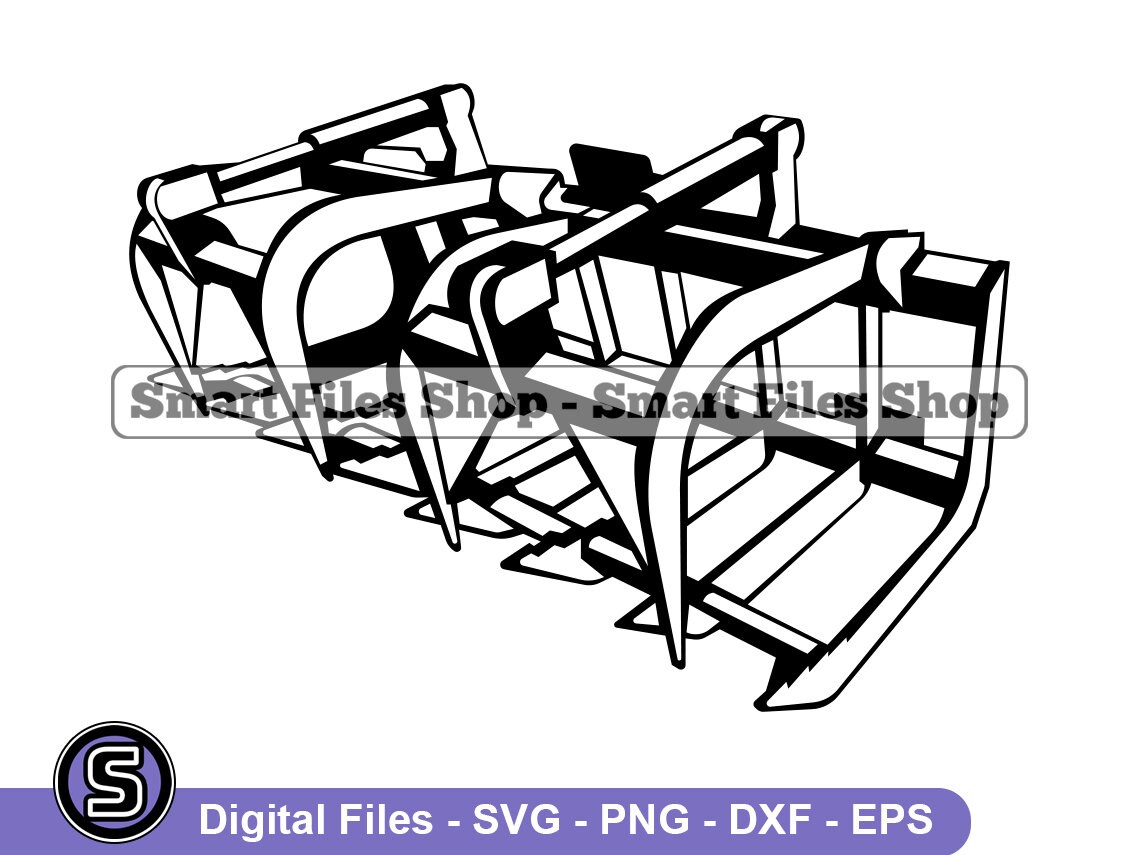 Root Grapple Svg Tractor Svg Tractor Parts Svg Tractor Svg - Etsy