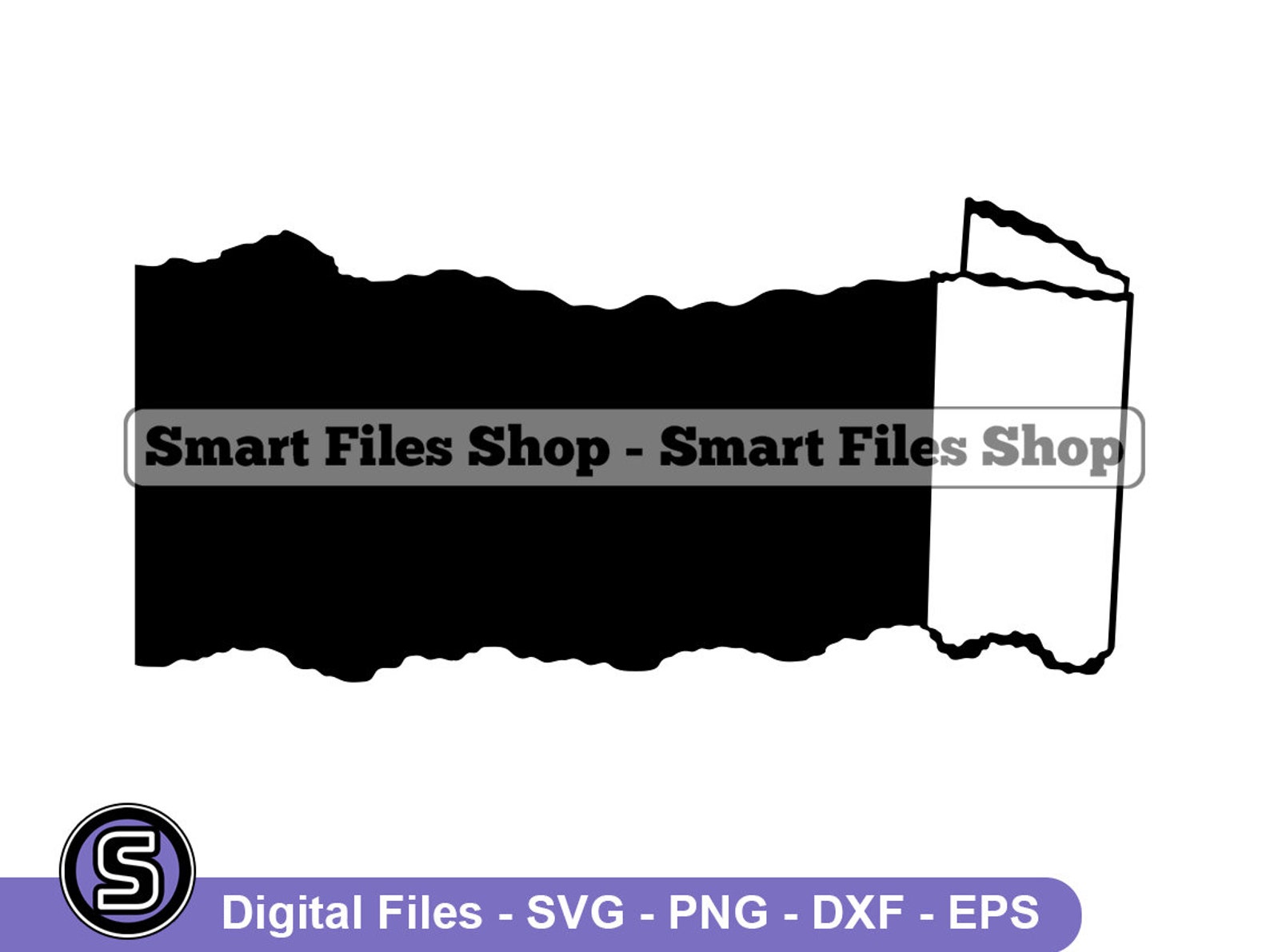 Ripped Paper SVG Torn Paper Svg Paper Svg Banner Svg - Etsy