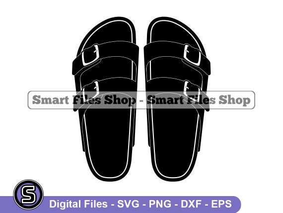 Sandals Svg Sandals Dxf Sandals Png Sandals Clipart - Etsy