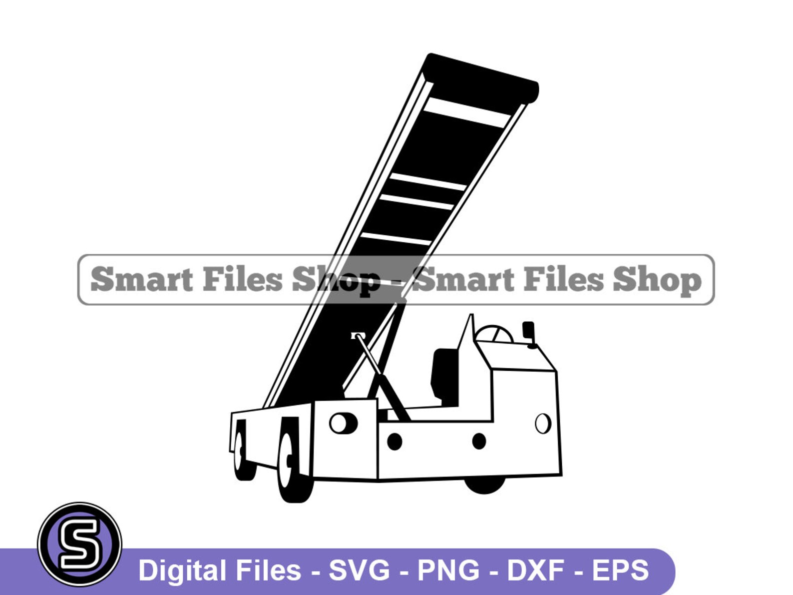 Airport Conveyor Belt Loader Tug Svg Luggage Svg Airport - Etsy