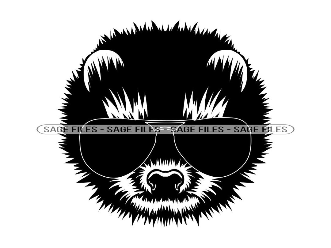 Mink in Sunglasses SVG, Mink SVG, Cool Mink Svg, Mink Dxf, Mink Png ...