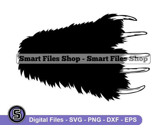 Garras de Oso Svg Garras Svg Garras de Animales Svg Garras - Etsy México