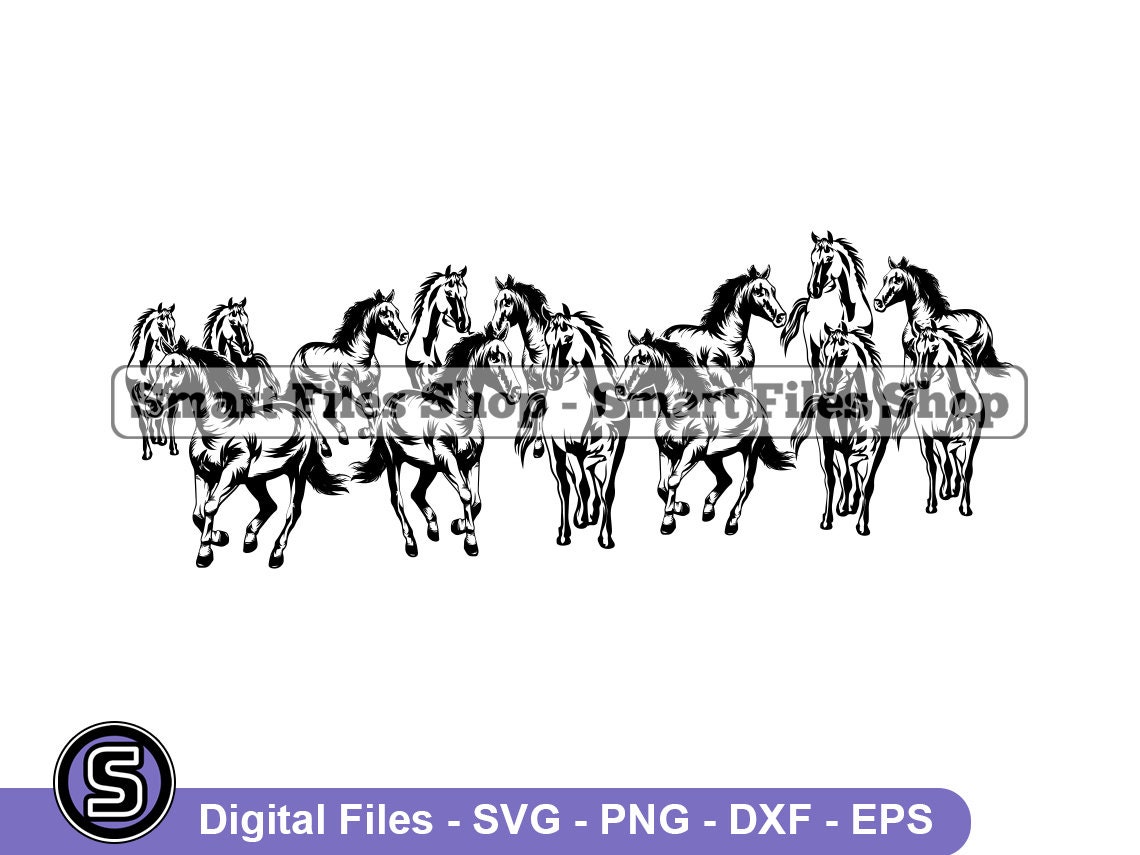 Pferde svg Pferde svg Mustang Pferd Svg Wild Horse Svg - Etsy Österreich