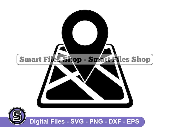 Map Pin Logo Svg GPS Svg Map Svg Map Logo Svg Navigation - Etsy