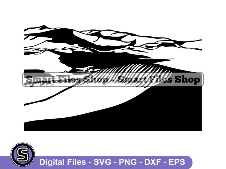 Sand Dunes SVG Desert Svg Sahara Desert Svg Sand Dunes Dxf - Etsy