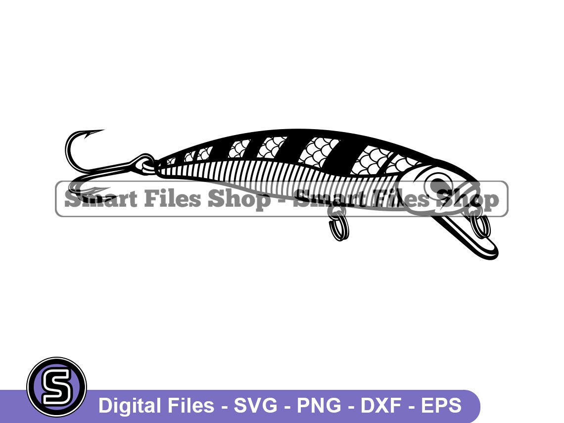 Fishing Lure 2 Svg Fishing Bait Svg Fishing Svg Fishing - Etsy