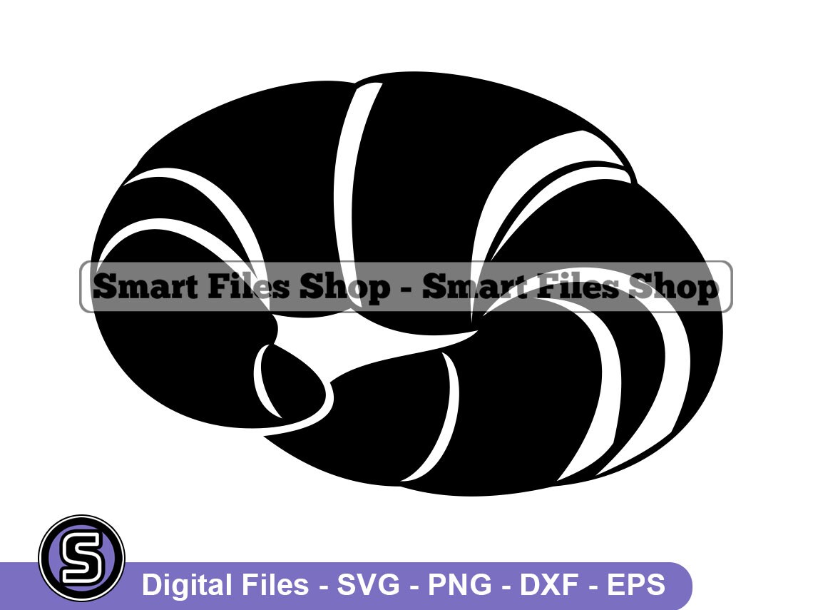 Croissant Svg Pastry Svg Bakery Svg Croissant Dxf - Etsy