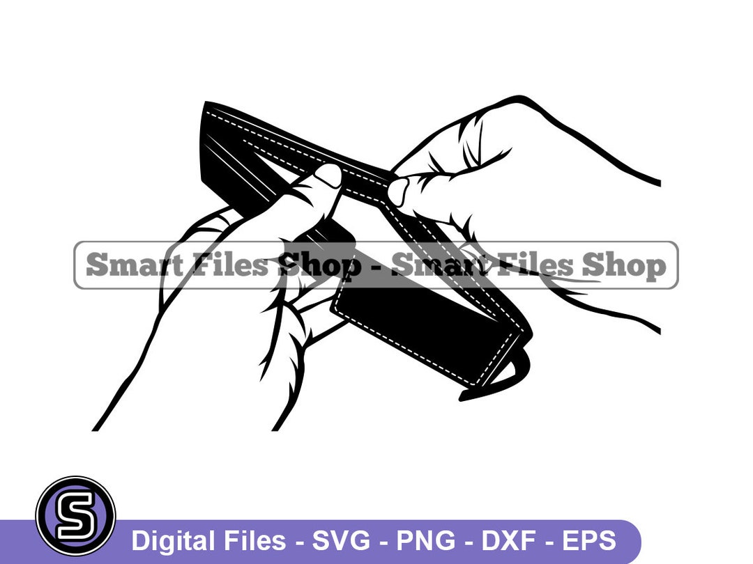 Empty Wallet Svg, Wallet Svg, Money Svg, Cash Svg, Wallet Dxf, Wallet ...