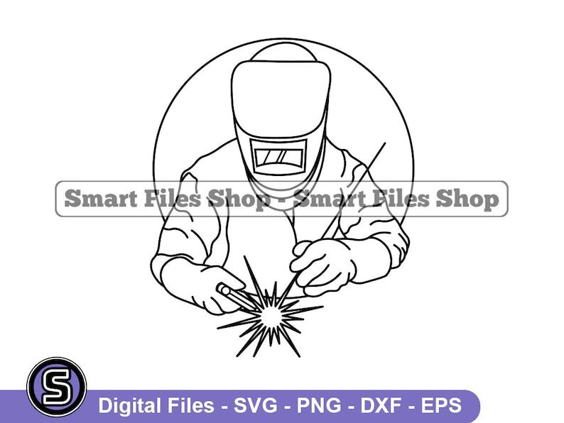 Welding 4 Svg Welding Svg Welder Svg Welding Logo Svg - Etsy