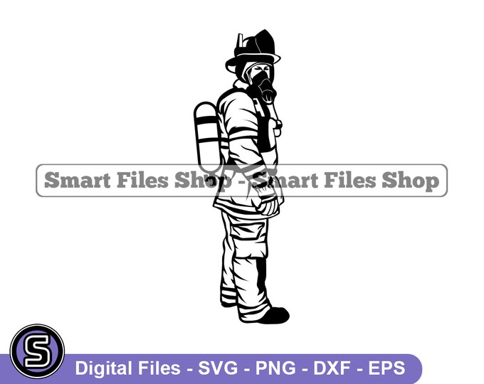Firefighter 2 Svg, Firefighter Svg, Fireman Svg, Firefighter Png ...