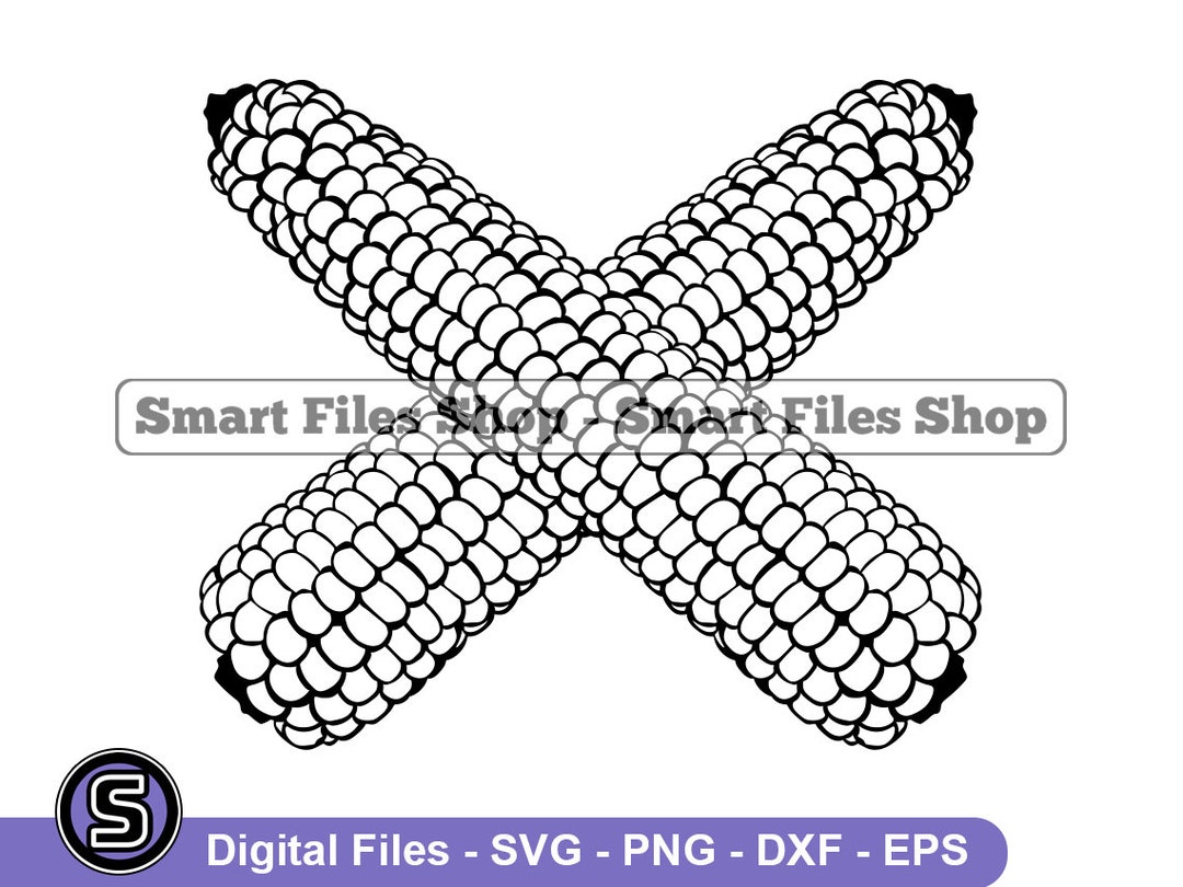 Corn Logo Svg, Corn Svg, Food Svg, Vegetable Svg, Corn Dxf, Corn Png ...
