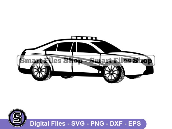 Police Car SVG Police Svg Police Car Dxf Police Car Png - Etsy Canada