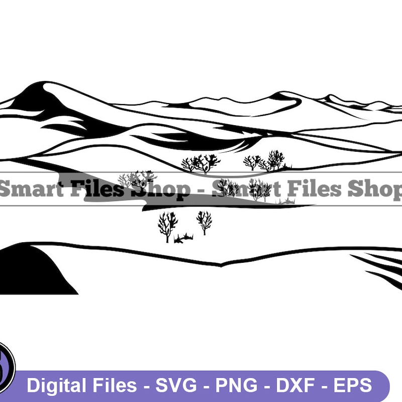 Dunes Svg - Etsy
